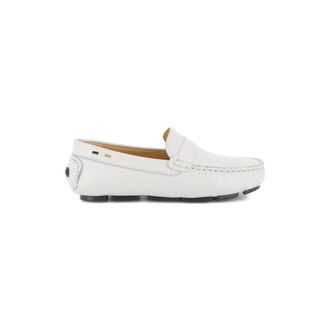 HUGO BOSS Homme, Chaussures, Blanc, Taille: 35 EU Mocassins