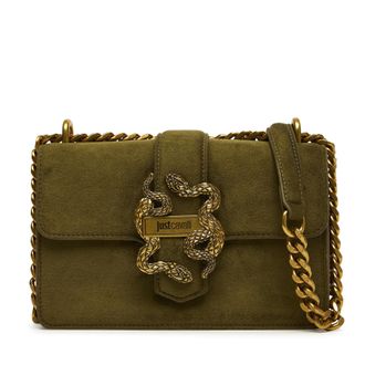 Just Cavalli Handtasche Just Cavalli Iconic Snakes 81RA4BAF ZSE74 Gr&uuml;n