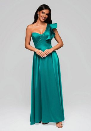 Ombre Abendkleid Atemberaubendes Abendkleid mit asymmetrischem Design