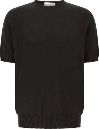 Maryya Maryya, Homme, Pulls, Noir, Taille: XL Pull Ras du Cou