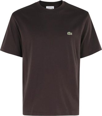 Lacoste Homme, Tops, Brun, Taille: L T-Chemises
