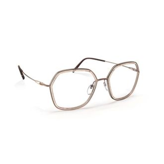 Silhouette unisex, Accessoires, Jaune, Taille: 52 MM Colorwave Contour 4569