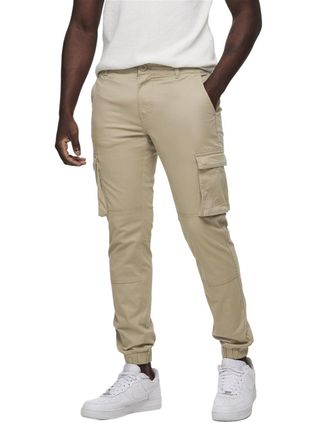 Only & Sons Herren Cargo Hose ONSCAM Stage 6687 - Tapered Fit - Grau W27-W38, Gr&ouml;&szlig;e:34W / 34L, Farbe:Chinchilla 22016687