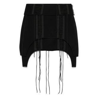 Helmut Lang Ju pe Aviateur - Femme - Jupes - Noir - Taille: 36 FR