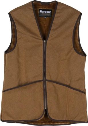 Barbour Homme, Vestes, Brun, Taille: 2XS Doublure Chaude Zippée en Molleton