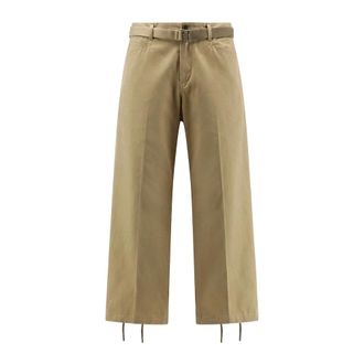 sacai Wide Hosen - - Trousers - Herren - Beige - S