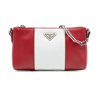 Prada Pre-owned Chain Shoulder Bag - - Pre-owned - Damen - Rot - ONE SIZE