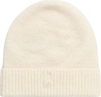 Patrizia Pepe Bonnet en laine - Femme - Accessoires - Beige - Taille: ONE Size