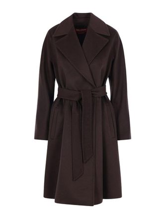 Max Mara Knielanger Mantel - Braun