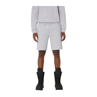Lacoste Shorts en molleton coupe droite - Homme - Shorts - Gris - Taille: 2XL