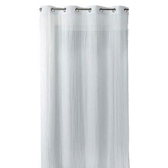 Douceur d'Intérieur DOUCEUR DINTERIEUR Ösenvorhang, 140 x 240 cm, Mitsy Weiß