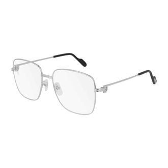 Cartier Silber Transparente Ct0253O Brille - - Accessories - unisex - Grau - 56 MM