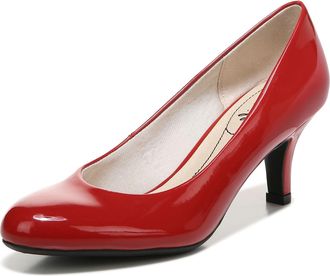 Life Stride Damen Parigi Kleid Pumpe, Fire Red Patent, 40 EU Weit