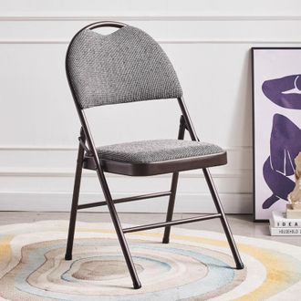 Generic Klappstuhl Camping Leicht Tragbar mit Lehne Platzsparend Klappst&uuml;hle Gepolstert Indoor mit Metallrahmen Keine Montage Erforderlich f&uuml;r Balkon Garten(C