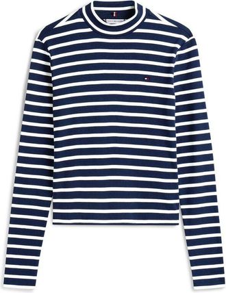 Tommy Hilfiger Damen Langarmshirt aus Baumwolle
