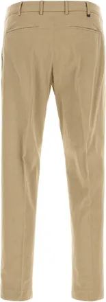 Pantaloni Torino Stretch Cotton Trousers - Beige