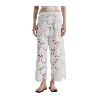 Meimeij Damen, Hosen, Beige, SGr&ouml;&szlig;e
