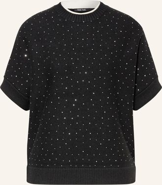 Marc Aurel Marc Aurel Strickshirt Mit Schmucksteinen schwarz