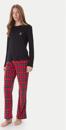 Lauren Ralph Lauren Pyjama ILN72458F Grün Regular Fit