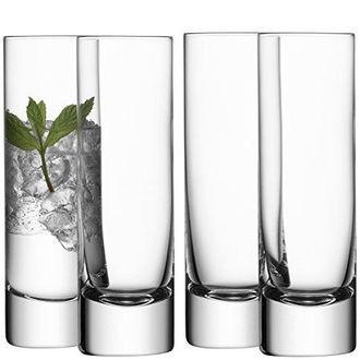 LSA International Bar Longdrinkglas 250ml Klar x 4