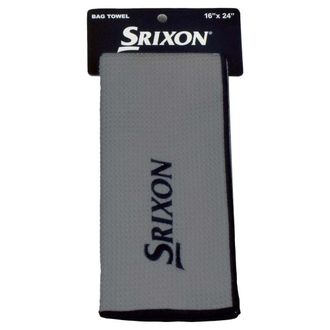 Srixon Microfiber Bag Handtuch 25, Golfhandtuch, 40,6 x 61 cm, Grau