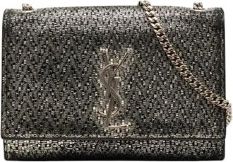 Saint Laurent Pre-owned Kate Crossbody Bag - Femme - Pre-owned - Gris - Taille: ONE Size