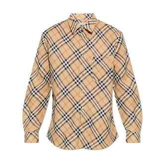 Burberry Herren, Shirts, Beige, MGr&ouml;&szlig;e