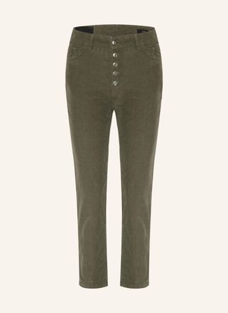 Dondup 7/8-Chino Koons Aus Cord gruen