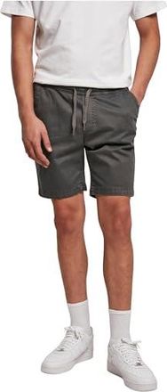Urban Classics Stretch Twill Joggshorts Shorts, Darkshadow, 4XL Homme