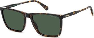 Polaroid lunettes, mod&egrave;le PLD 4180, couleur havana, verre 58 mm, pont 17 mm