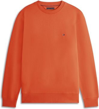 Tommy Hilfiger Festes Sweatshirt aus Baumwolle mit kleiner Flag-Stickerei in