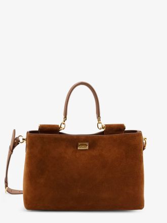 Dolce & Gabbana Vittoria suede crossbody bag - DOLCE & GABBANA - gender_Woman