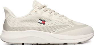 Tommy Jeans Sneakers Tommy Jeans Runner Knitted EM0EM01713 &Eacute;cru