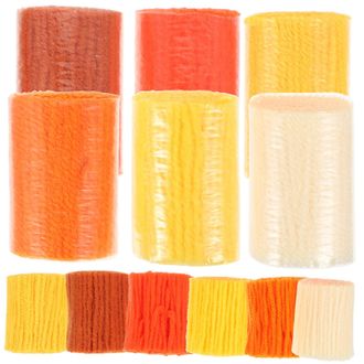 Soimiss 12 Stück Acryl Knüpfhakengarn Vielfältiges Selbstgemacht Teppich Garn Für Heimwerker Langlebiges Acrylfasergarn Zum Teppich Knüpfen Und Heimtextilien