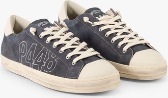 P448 Baskets &agrave; bout renforc&eacute; en daim