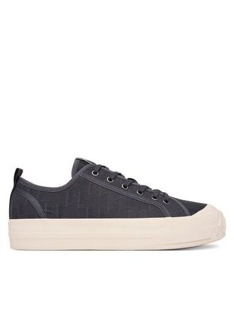 Karl Lagerfeld Sneakers aus Stoff Kampus Max V KL50526 Dunkelblau
