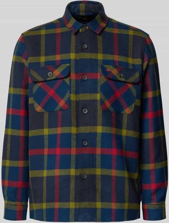 Fynch-Hatton Regular Fit Overshirt mit Kentkragen