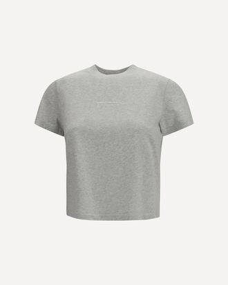 Alexander Wang Short-sleeve T-shirt with central logo print Female XS