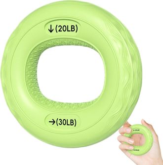 Generic Kraftgriff - Ring aus rutschfestem Silikon, Griffverstärker für das Training der Finger - für Muskelregeneration und Training, Handgelenk, Arme, Finge