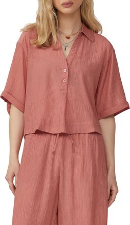 QS by s.Oliver Strukturierte Bluse aus Viskosemix