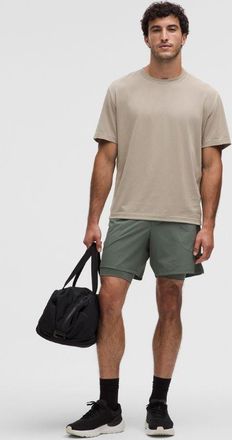 lululemon Short License to Train doublé pour Hommes - 18 cm - Taille XL