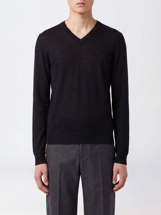 Fendi Pull en pure laine vierge avec col en V