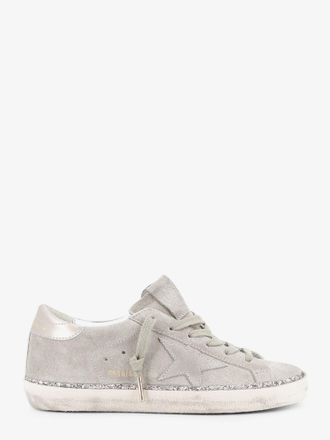 Golden Goose Super star suede sneakers with side logo - GOLDEN GOOSE DELUXE BRAND - gender_Woman
