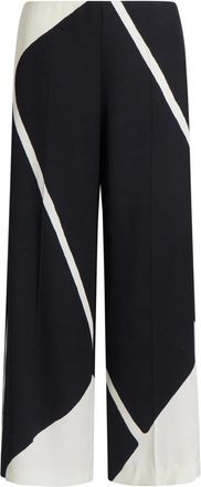 Alberta Ferretti Femme, Pantalons, Noir, Taille: 38 FR Wide Pantalons
