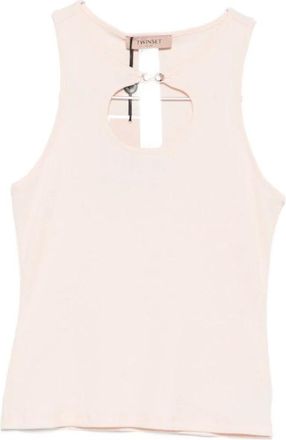 Twinset Femme, Tops, Rose, Taille: 38 FR Twin-set Top