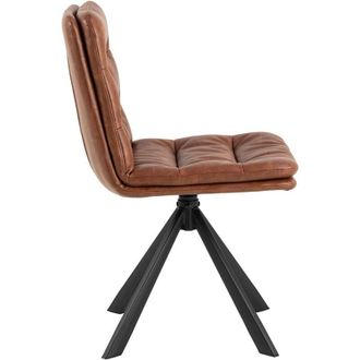 ebuy24 Dean Esszimmerstuhl pu Kunstleder braun