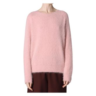 Roberto Collina Rundhals-Strickware - - Knitwear - Damen - Rosa - M