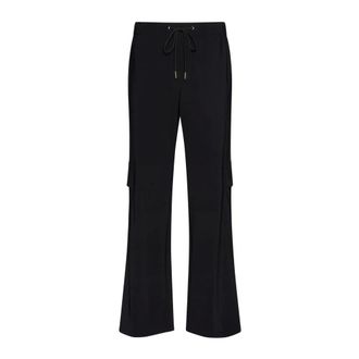 Elena Miro Femme, Pantalons, Noir, Taille: 38 FR Pantalon Cargo Jambe Large