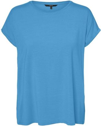 Vero Moda CURVE Damen VMAYA Plain SS TOP GA Curve T-Shirt, Dubarry, M Grande Taille