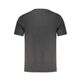 Timberland Logo-Print Cotton T-Shirt - Black